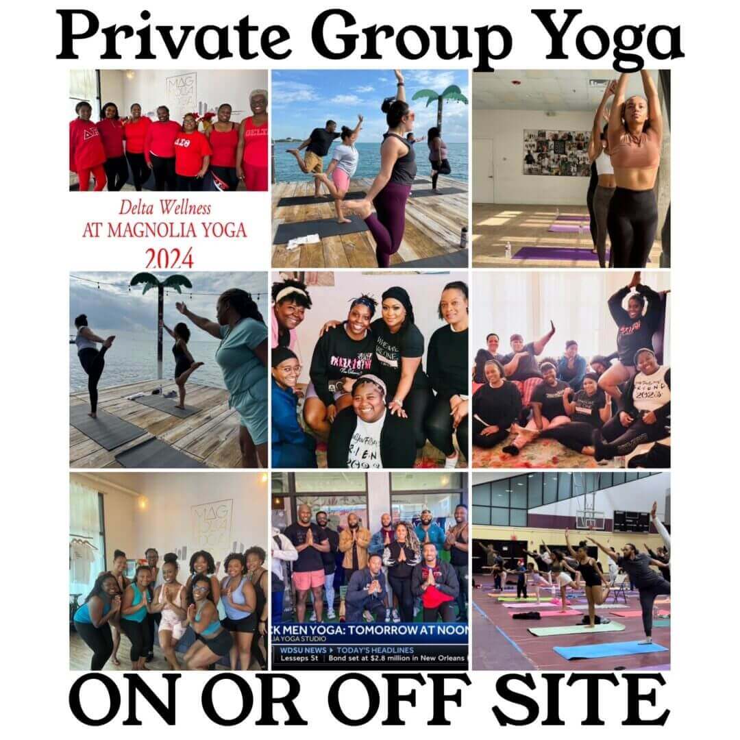 Yoga for Private Groups | Yoga Events by Magnolia Yoga Studio